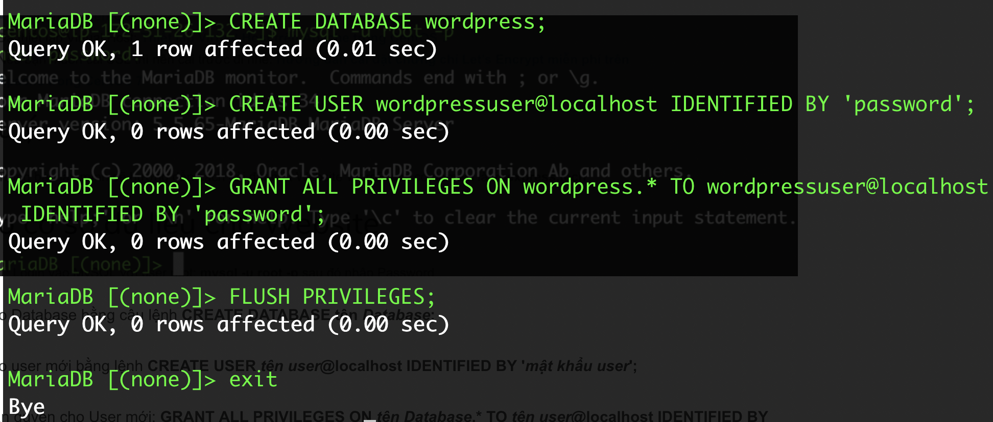 Hướng dẫn cài đặt WordPress trên Apache trong CentOS7 - CloudZone Support