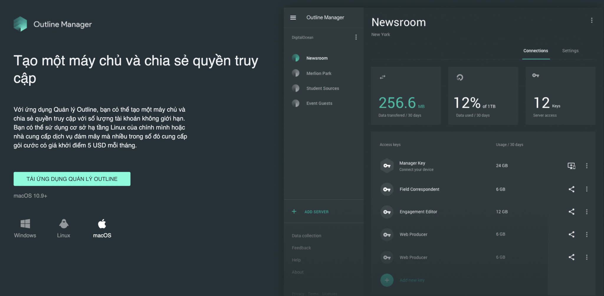 Hướng dẫn cấu hình VPN Outline trên CentOS 7 - CloudZone Support