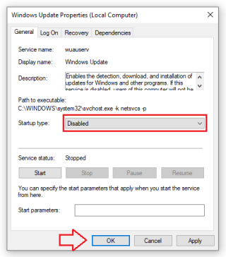 Tắt chức năng update, auto update trong windows - CloudZone Support