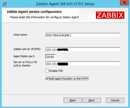 Hướng dẫn cài đặt Zabbix Agent - CloudZone Support